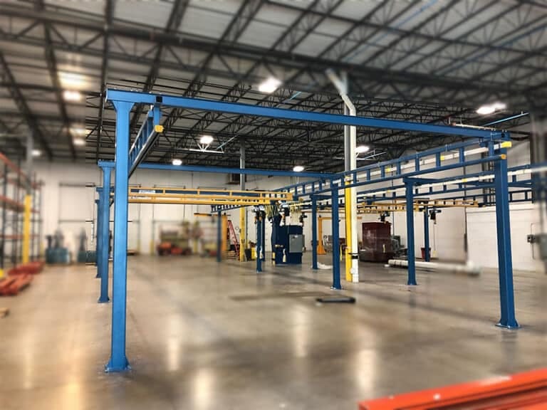 Freestanding Bridge Cranes | WeiHuaCrane